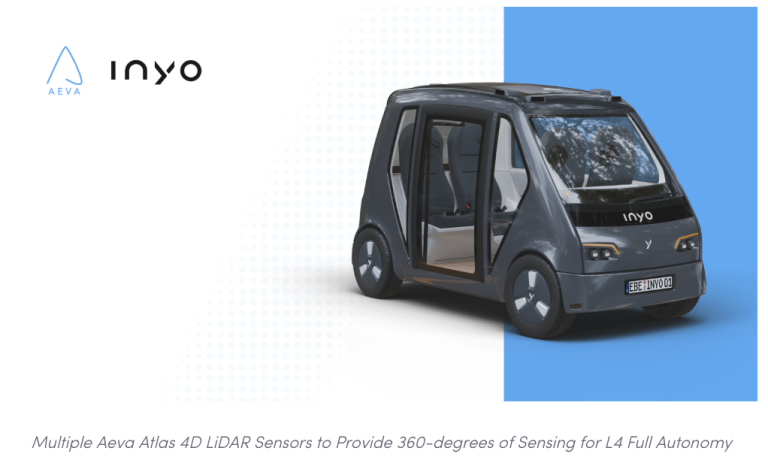 （LiDAR関連）アメリカ・Aeva Technologies社／Inyo Mobility Selects Aeva 4D LiDAR to ...